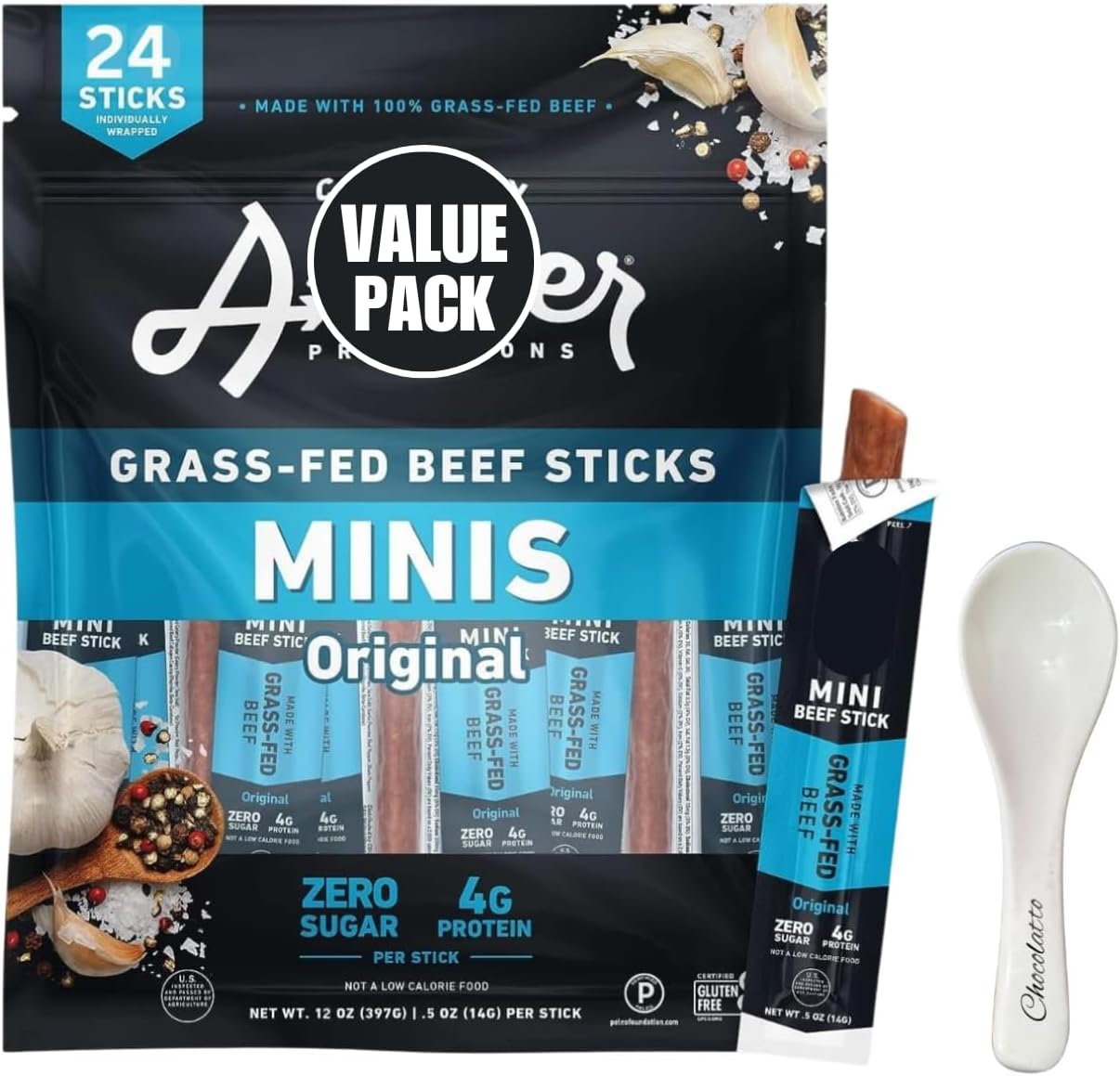 Amazon.com: Country Archer Provisions 100% Grass Fed Full Size Classic ...