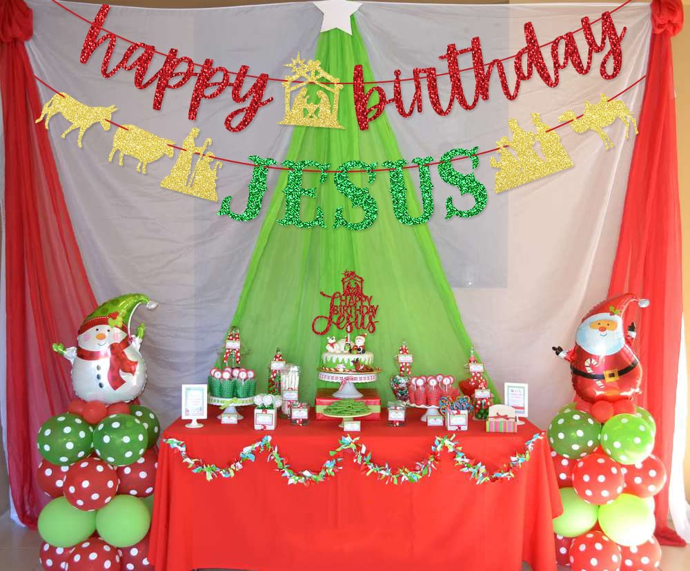 Jesus Christ Birthday Party Happy Birthday Jesus Party Family