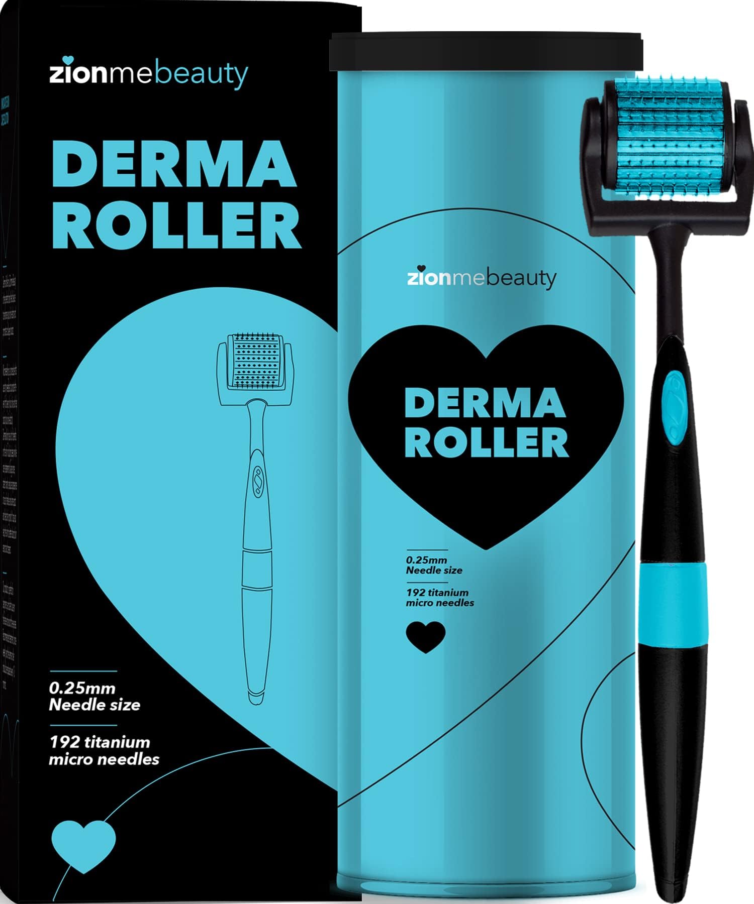 Amazon.com: Derma Roller for Face and Body - Angel Kiss 4 in 1 Titanium ...