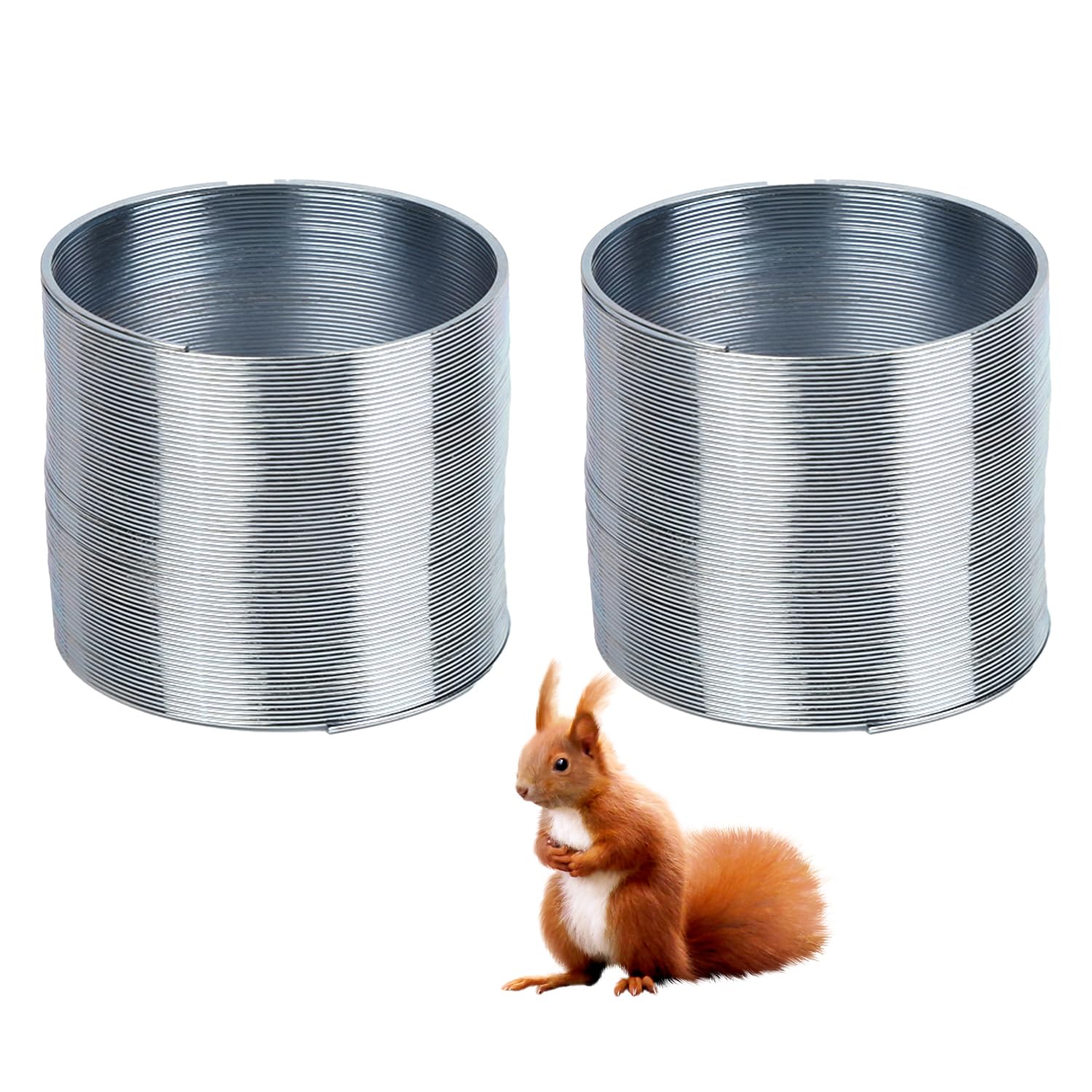 HAICN 2Pieces Squirrel Proof Spring Stretchable Spring Device Coil Anti ...