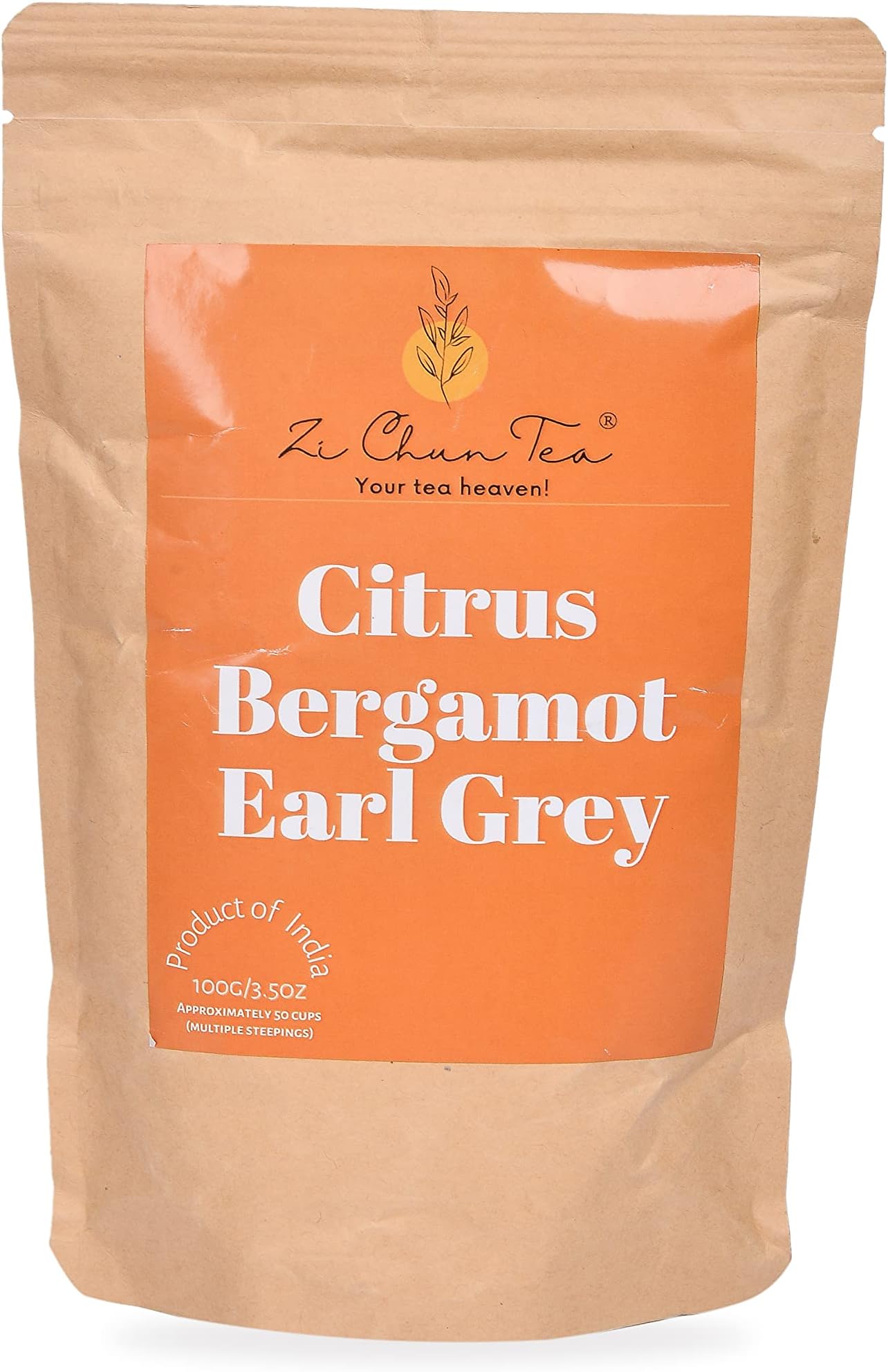 Amazon.com : Organic Citrus Bergamot Earl Grey Tea : Loose Leaf ...