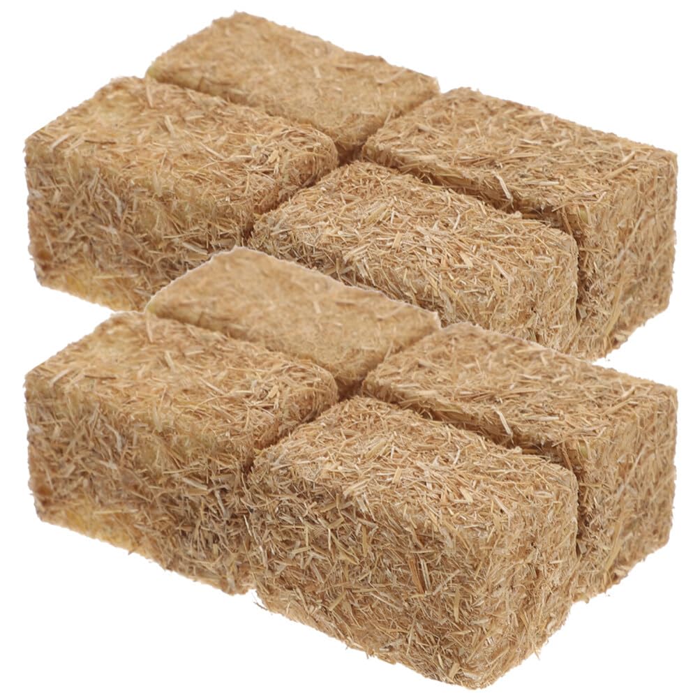 Amazon.com: 8pcs Mini Bales 1.2 x 0.8 x 0.8 Inch Small Square Bales ...