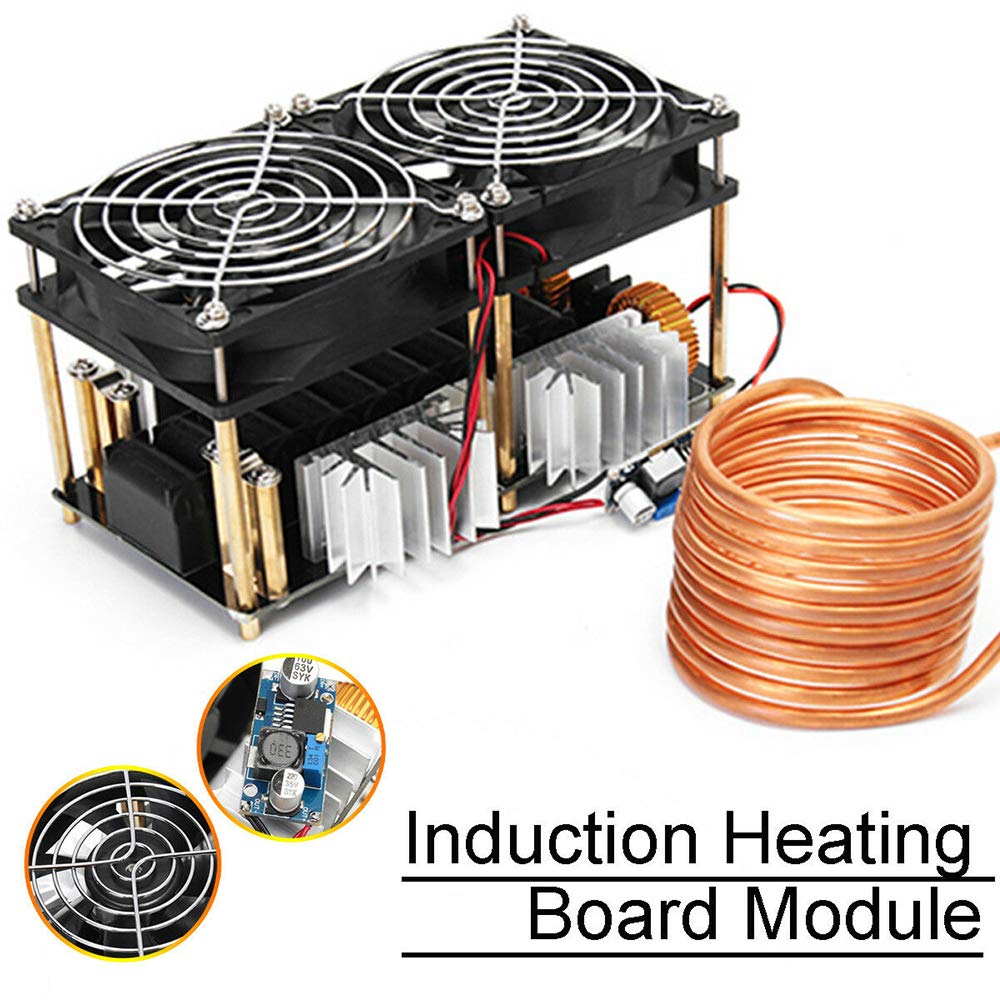 Buy 1800W ZVS Induction Heating Board Module Flyback Driver Heater with ...