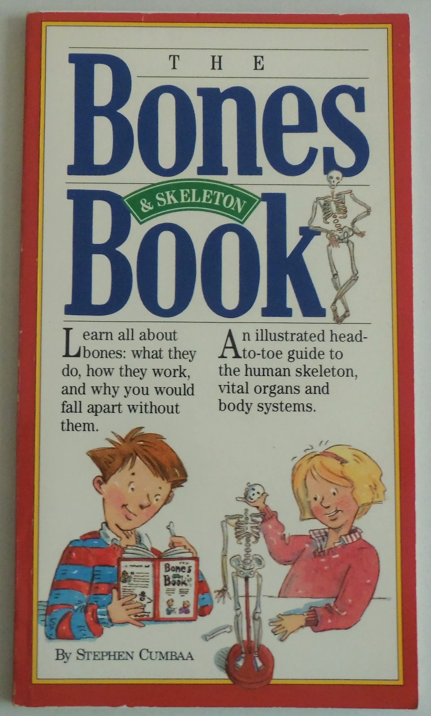 Amazon.com: The Bones Book & Skeleton: 9780894808609: Cumbaa, Stephen ...