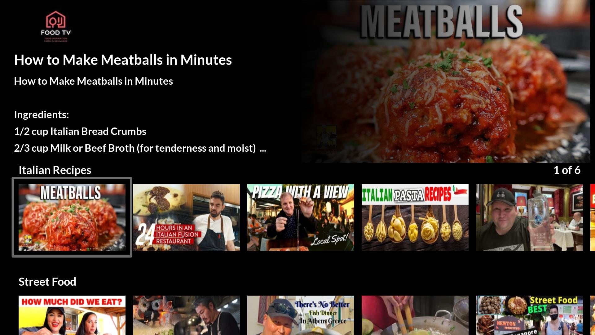 Food TV Channel:Amazon.in:Appstore for Android