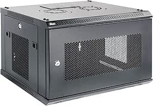 Amazon.com: Tecmojo 6U Wall Mount Rack Network Cabinet for 19”IT ...
