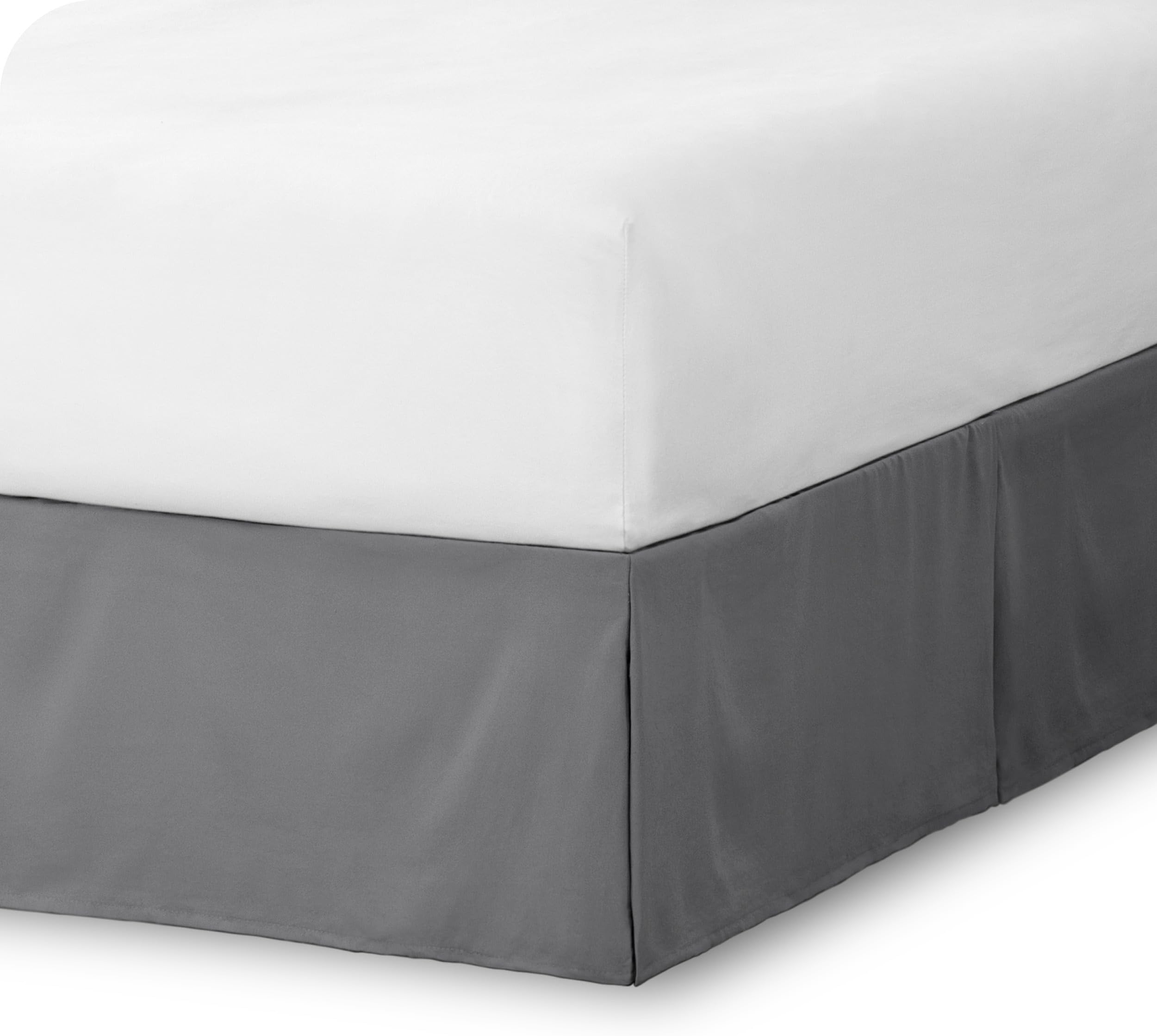Amazon.com: TODAY'S HOME Classic Tailored Bed Skirt Dust Ruffle ...