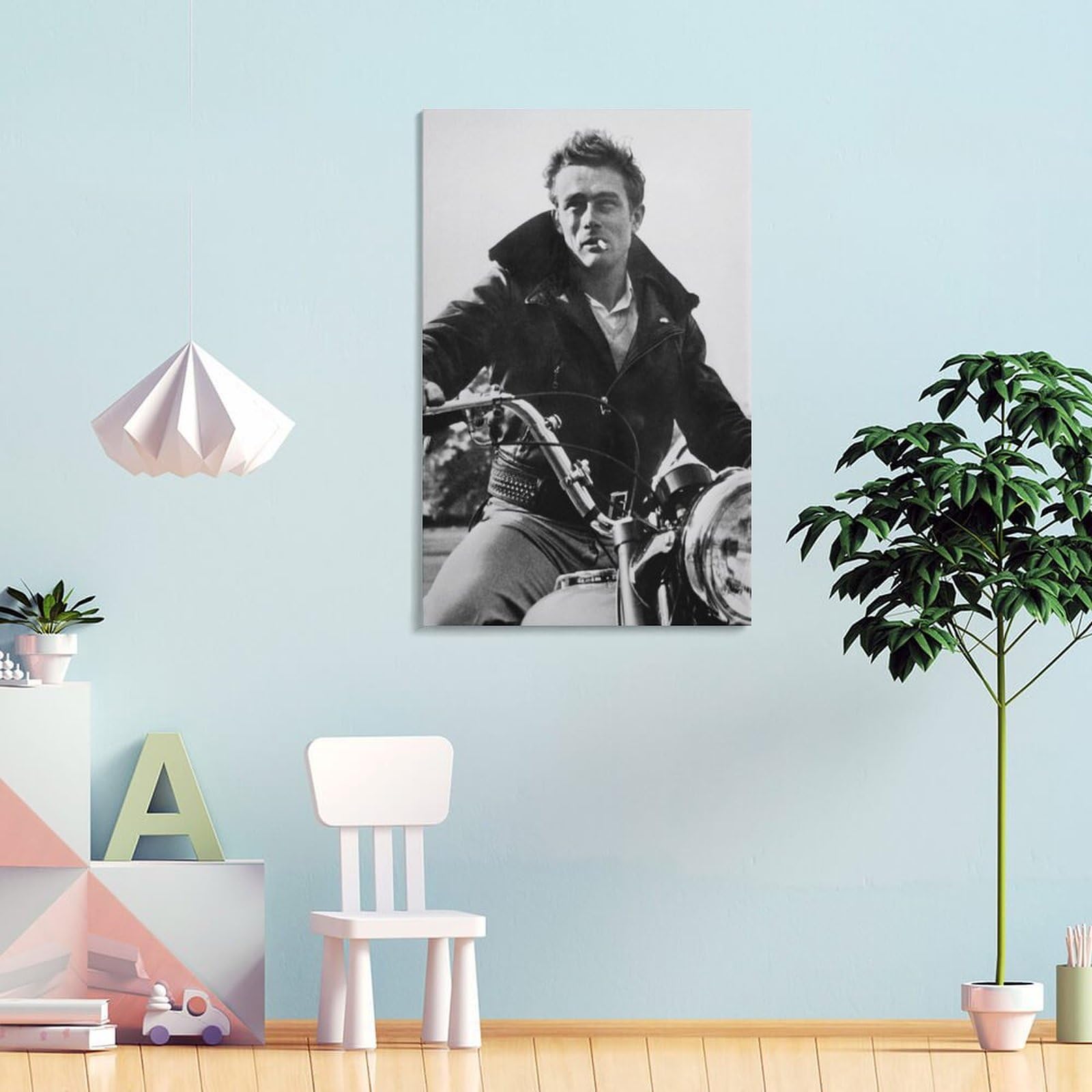 Rwing James Dean Smoke Cigarettes Movie Star Actor Poster Picture 230