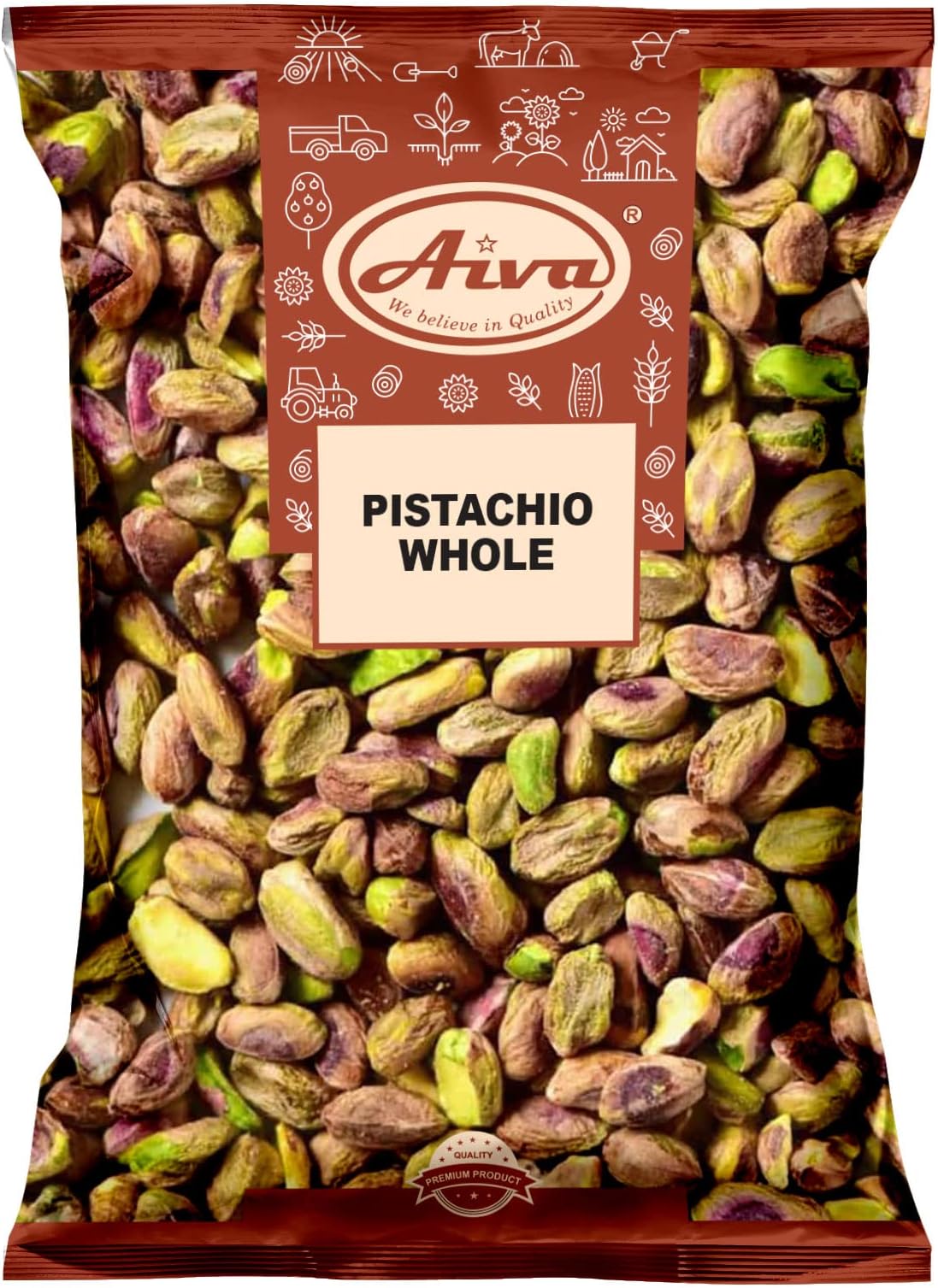 Amazon.com : Fiddyment Farms 2 Lb. Raw Pistachio Kernels : Cooking And ...