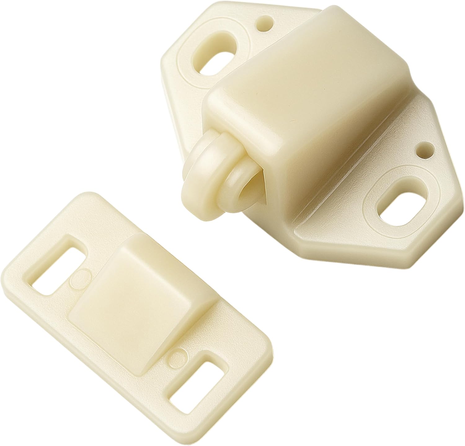 White Marine Boat Ball Catch Door Cupboard – Spring Back Plates Roller ...