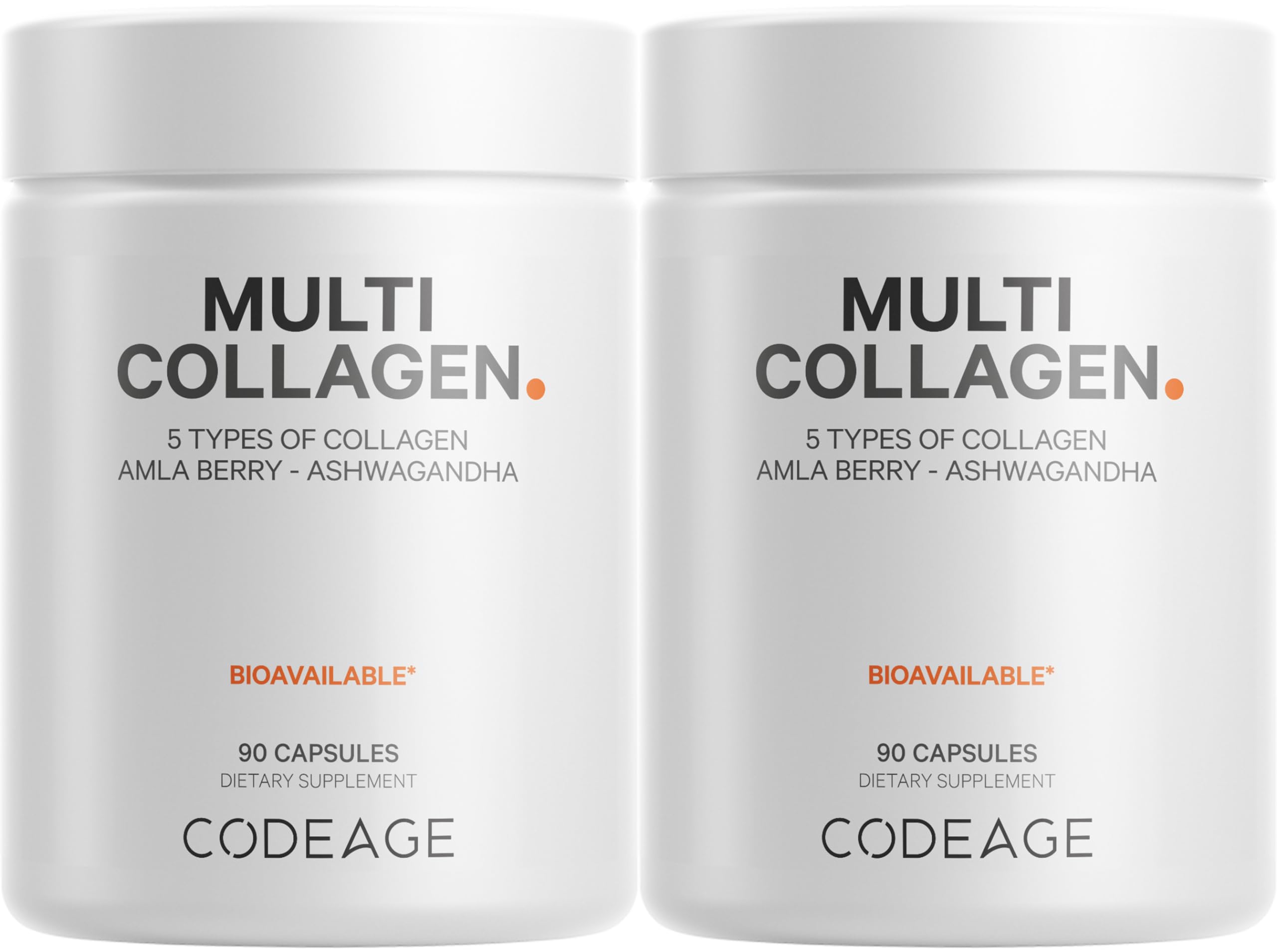 Snapklik.com : Codeage Multi Collagen Capsules 5 Collagen Types I, II ...
