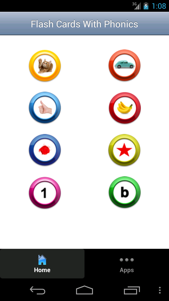 Flash Cards With Phonics - App on Amazon Appstore