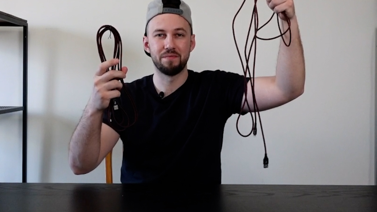 Watch Extra long Iphone cable makes it easy to charge anywhere on ...