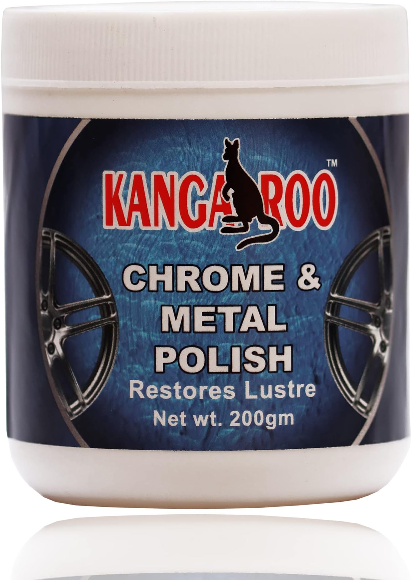 KANGAROO Chrome And Metal Polish For Chrome, Copper, Brass, Bronze ...