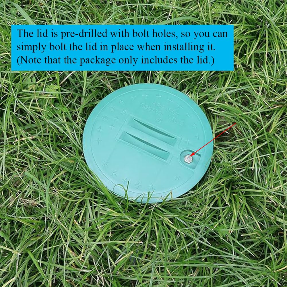 Snapklik.com : SagaSave Sprinkler Valve Cover, Plastic, Green ...