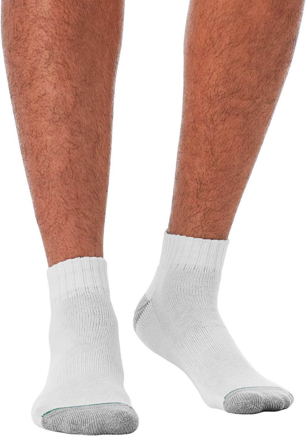 Amazon.com: Member's Mark Men's Quarter Socks, White, 10 Pairs ...