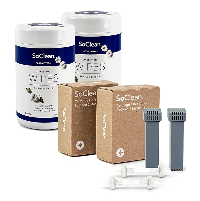 Amazon.com: SoClean Replacement Cartridge Filter Kit 2-Pack with ...