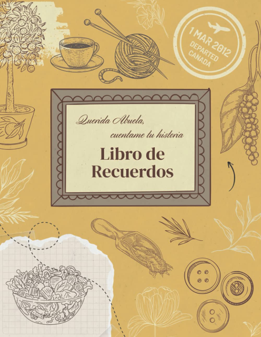 Buy Querida Abuela: cuentame tu historia - Libro de Recuerdos: Diario ...
