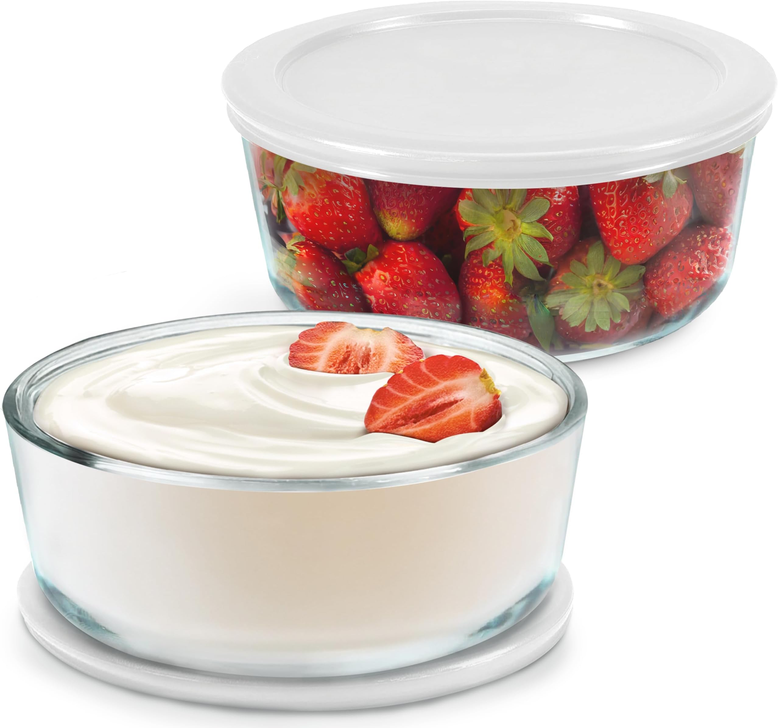 Amazon.com: Ultimate Yogurt Containers 2 Pack - Make More Yogurt with 1 ...