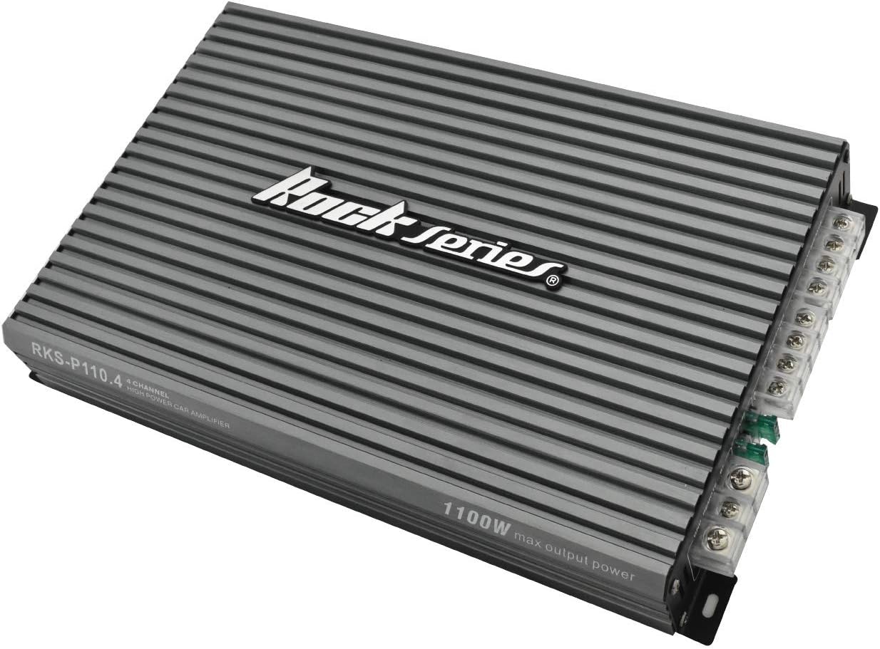 ROCKSERIES Amplificador 4 Canales RKS-P110.4 : Amazon.com.mx: Electrónicos