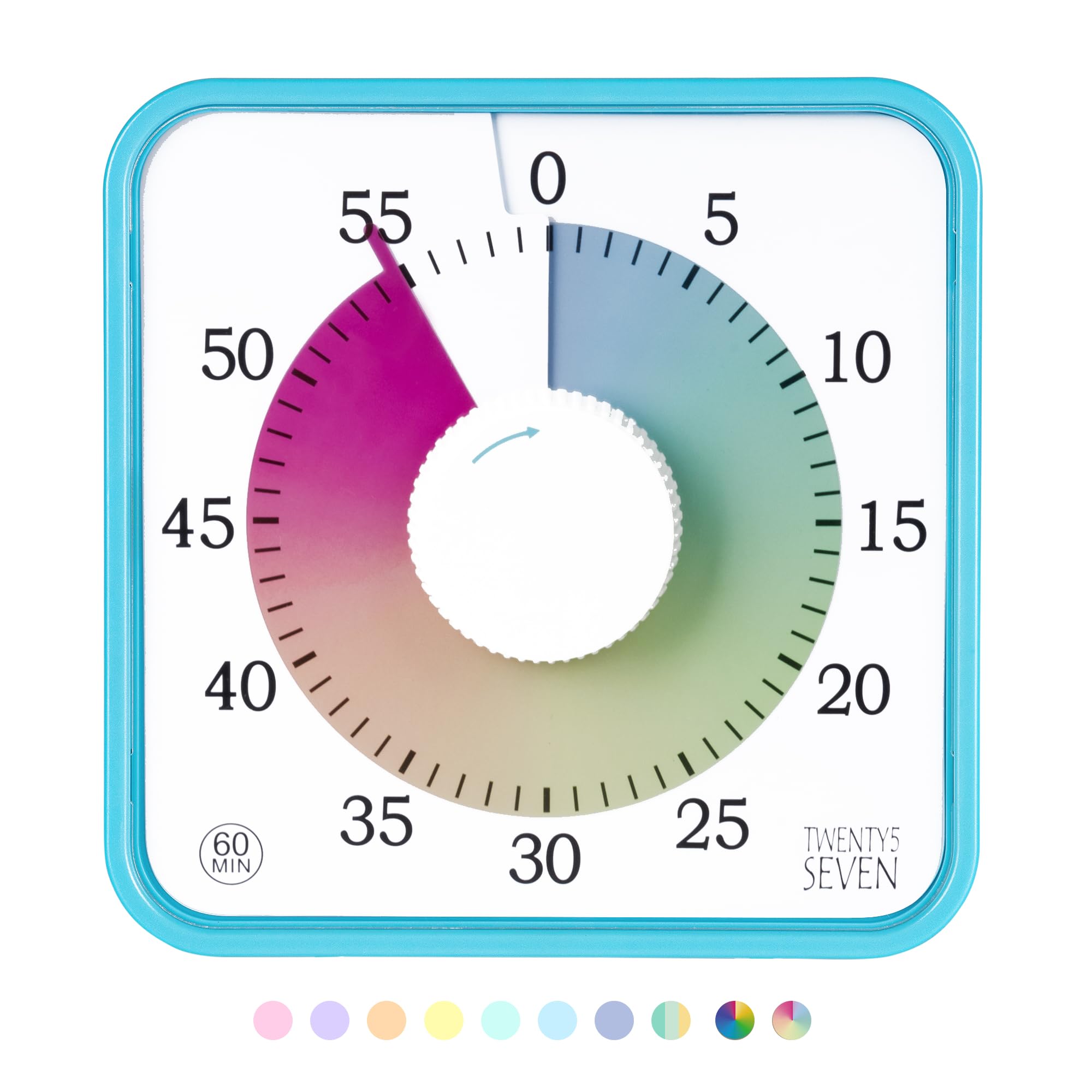 Visual Timer 7 5 Inch 60 Minute 1 Hour Countdown Timer For