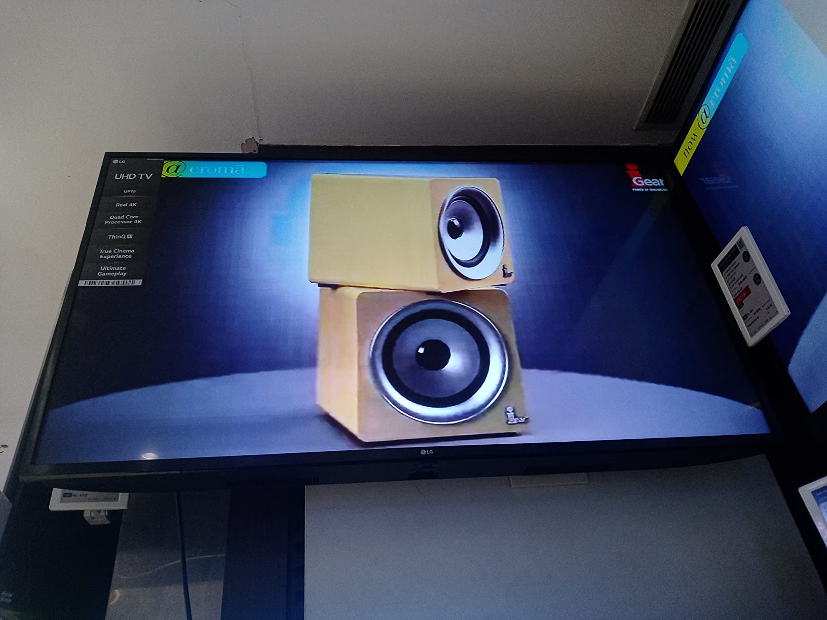 LG 109.2 cm (43 Inches) 4K Ultra HD Smart LED TV 43UP7550PTZ (Black ...