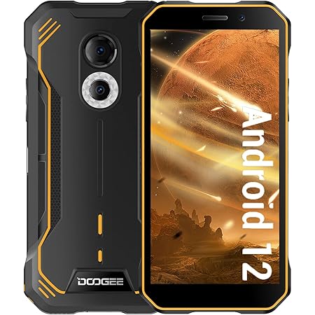 DOOGEE S51 [2023] Rugged Smartphone, 4GB + 64GB (TF 512GB), 6" HD+ ...