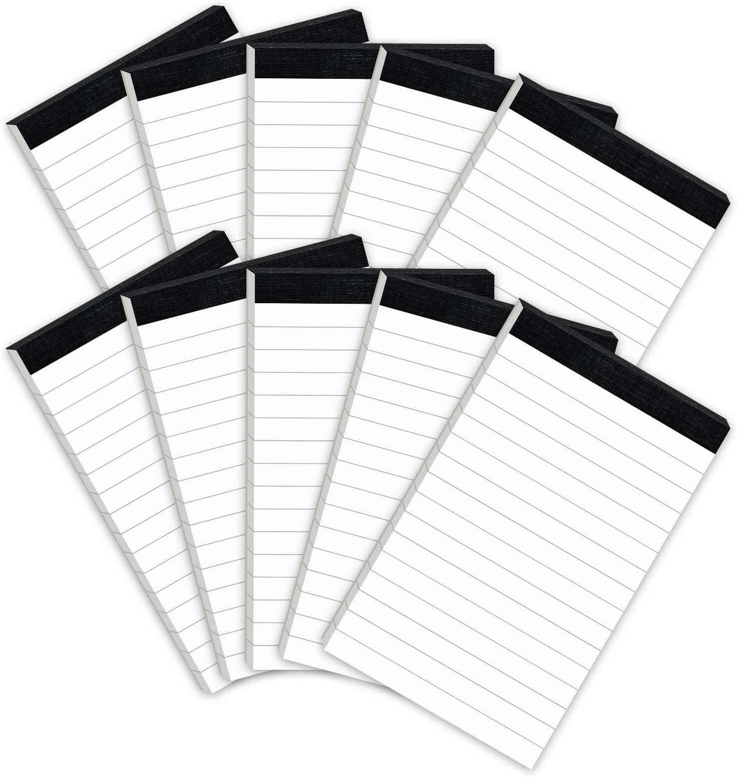 Amazon.com : Small Note Pads 3x5 Yellow Pocket Writing Pads 6 Pack ...
