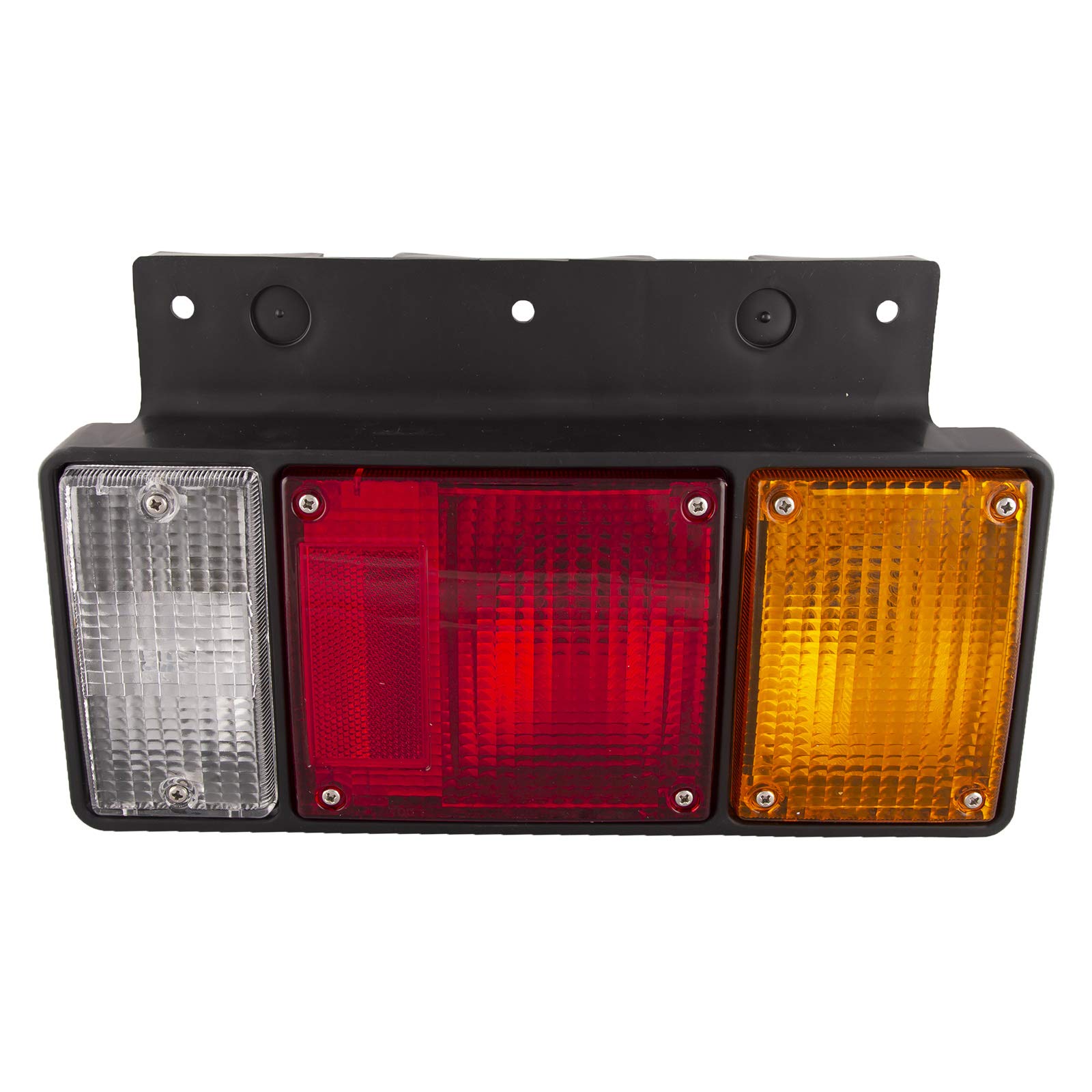 Amazon.com: HEADLIGHTSDEPOT Black Housing Incandescent Tail Light ...