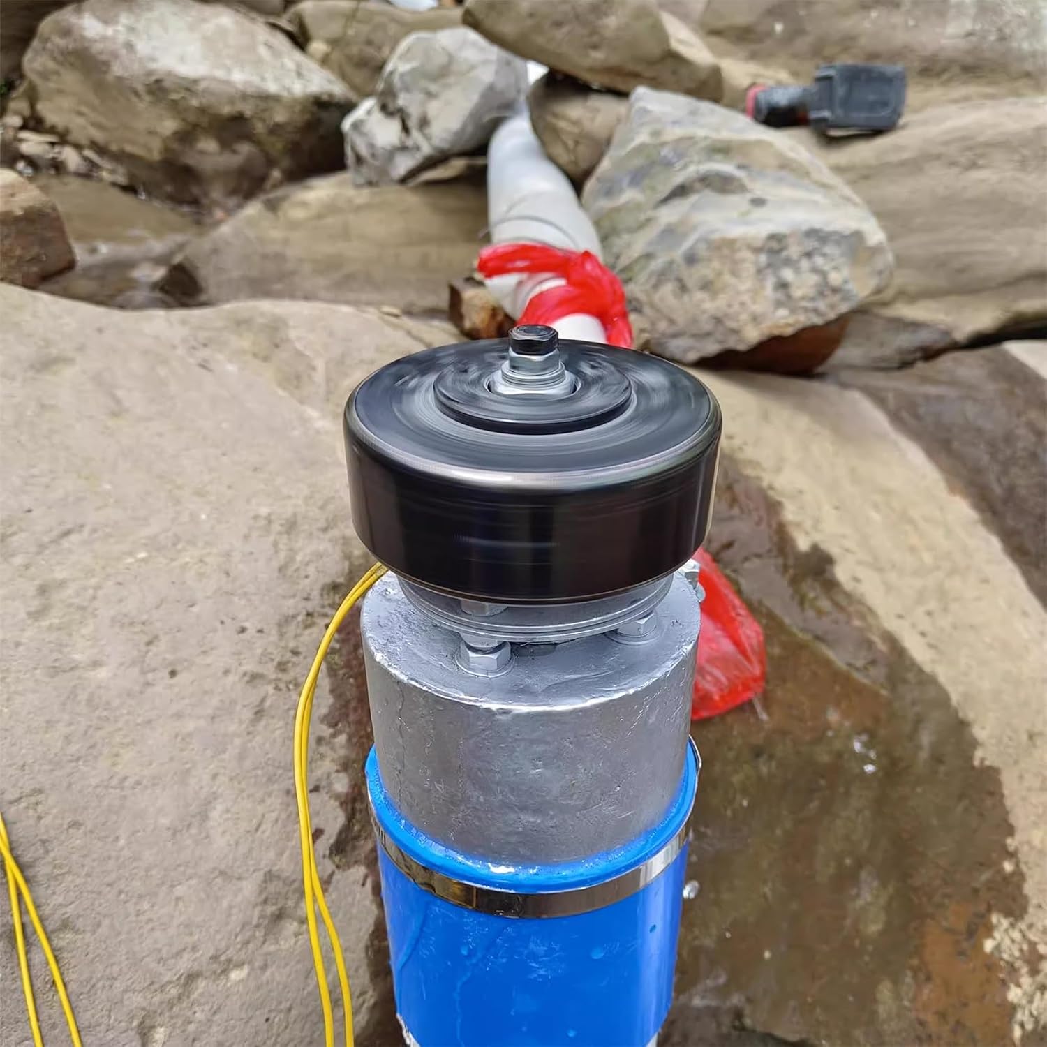 1000W 110V Micro Hydro Generator - 3500rpm Portable Water Turbine ...