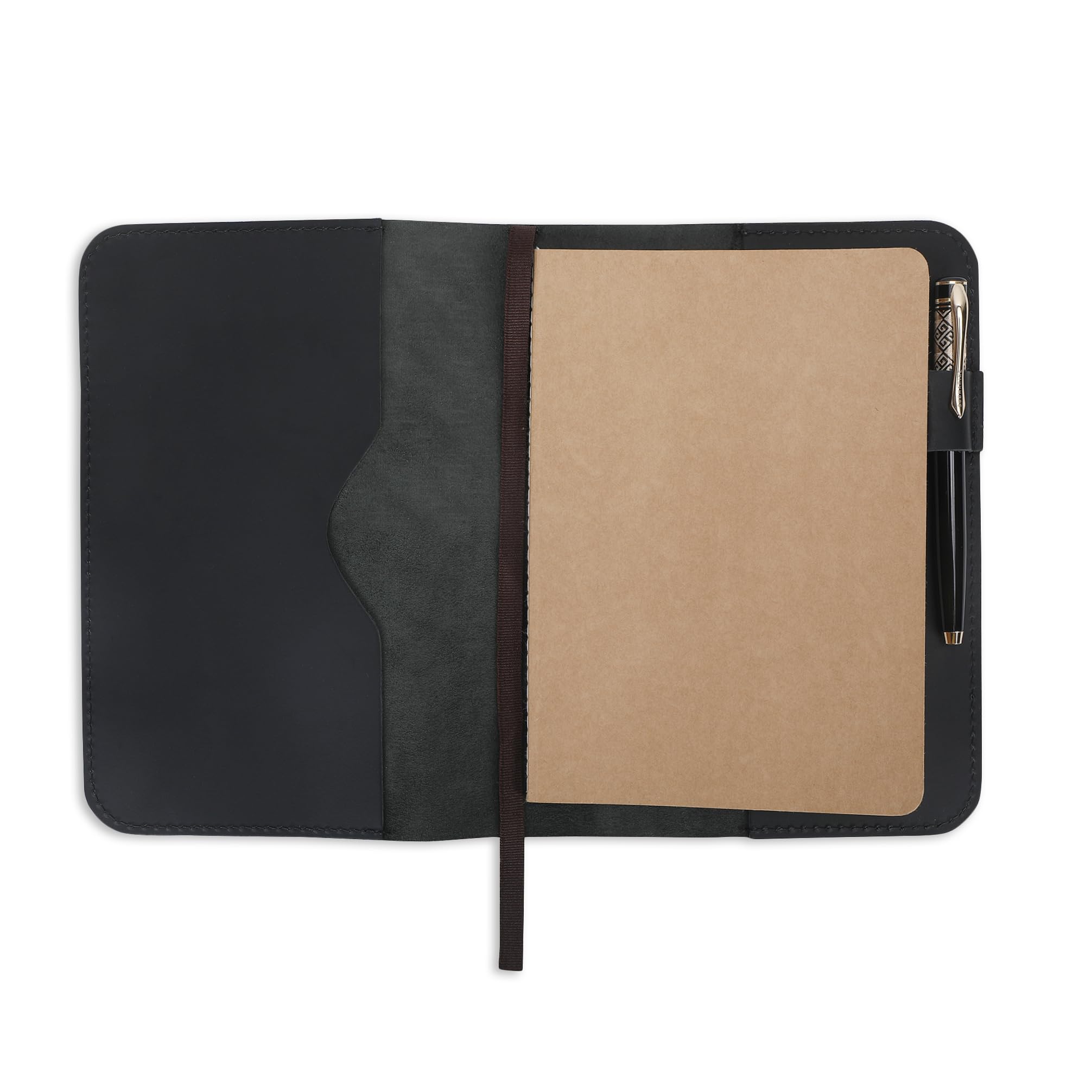 Amazon.com : CestAntiQ, A5 Leather journal cover, Refillable Journal ...