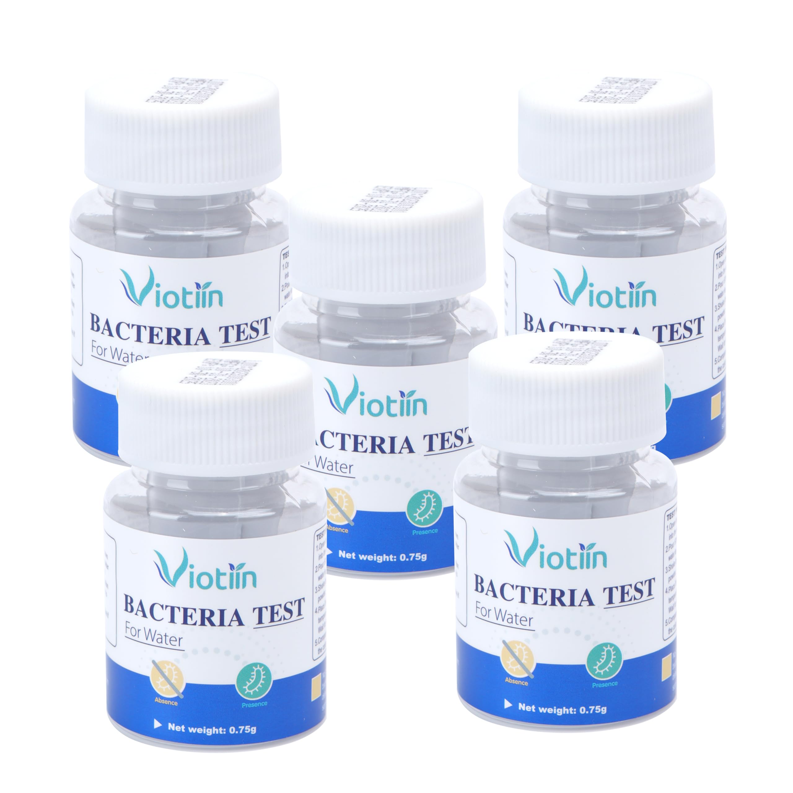 Amazon.com : Viotiin 5 Pack E Coli and Coliform Bacteria Water Test Kit ...
