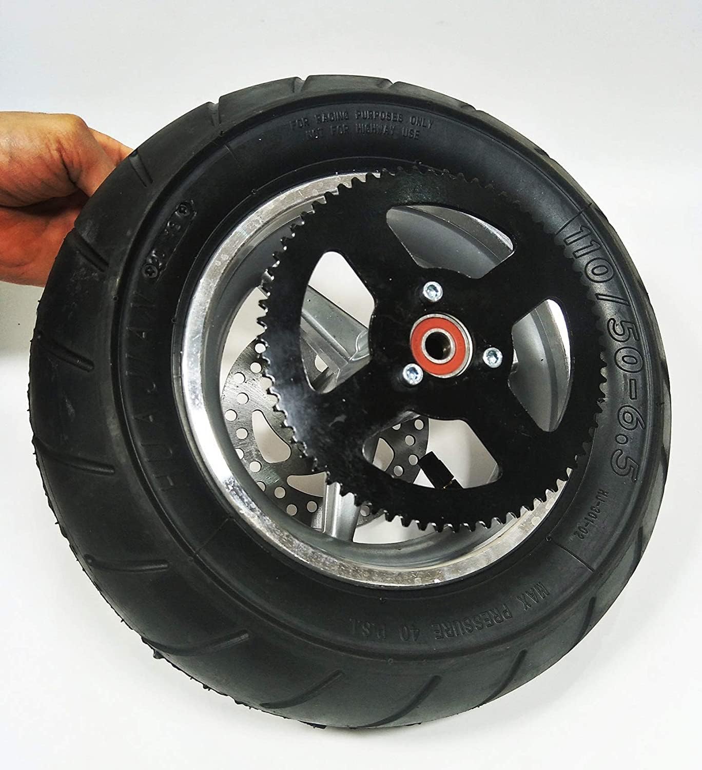 Amazon.com: Lumix GC 47CC 49CC Mini Pocket Bike 110/50-6.5 Rear Wheel ...