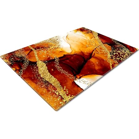 Large Glass Worktop Saver - Orange - 50 x 40cm : Amazon.co.uk: Home ...
