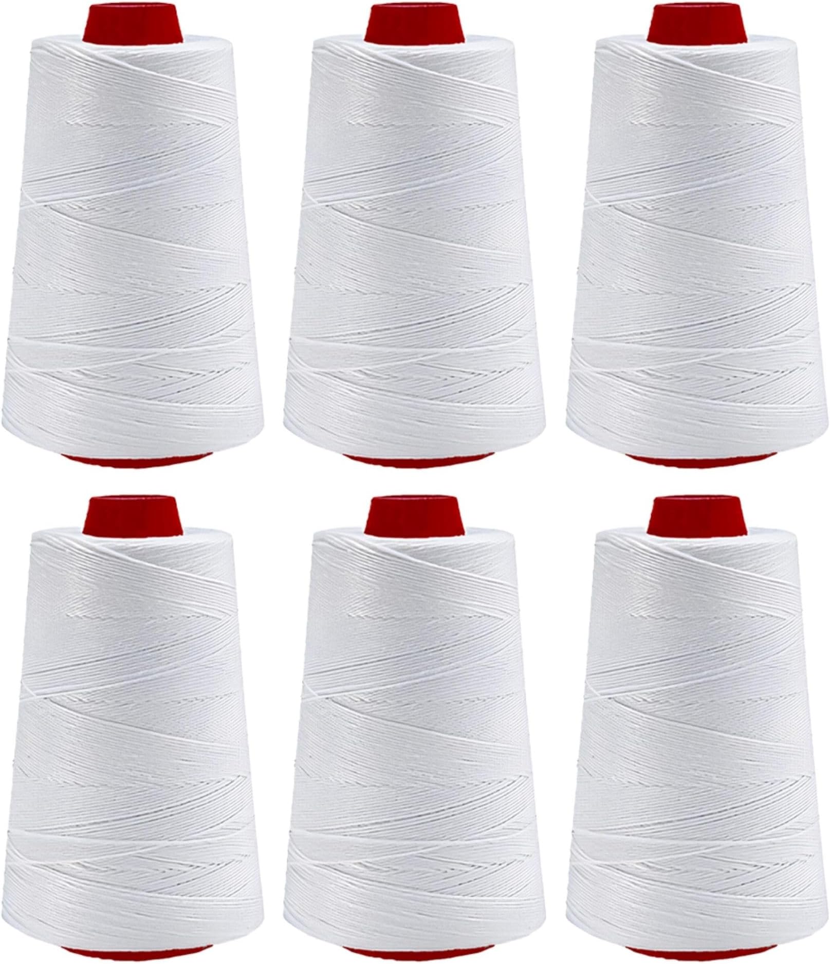 Heavy Duty Spool Sewing Thread for Bags Stitcher Closer 3600 ft (6 ...