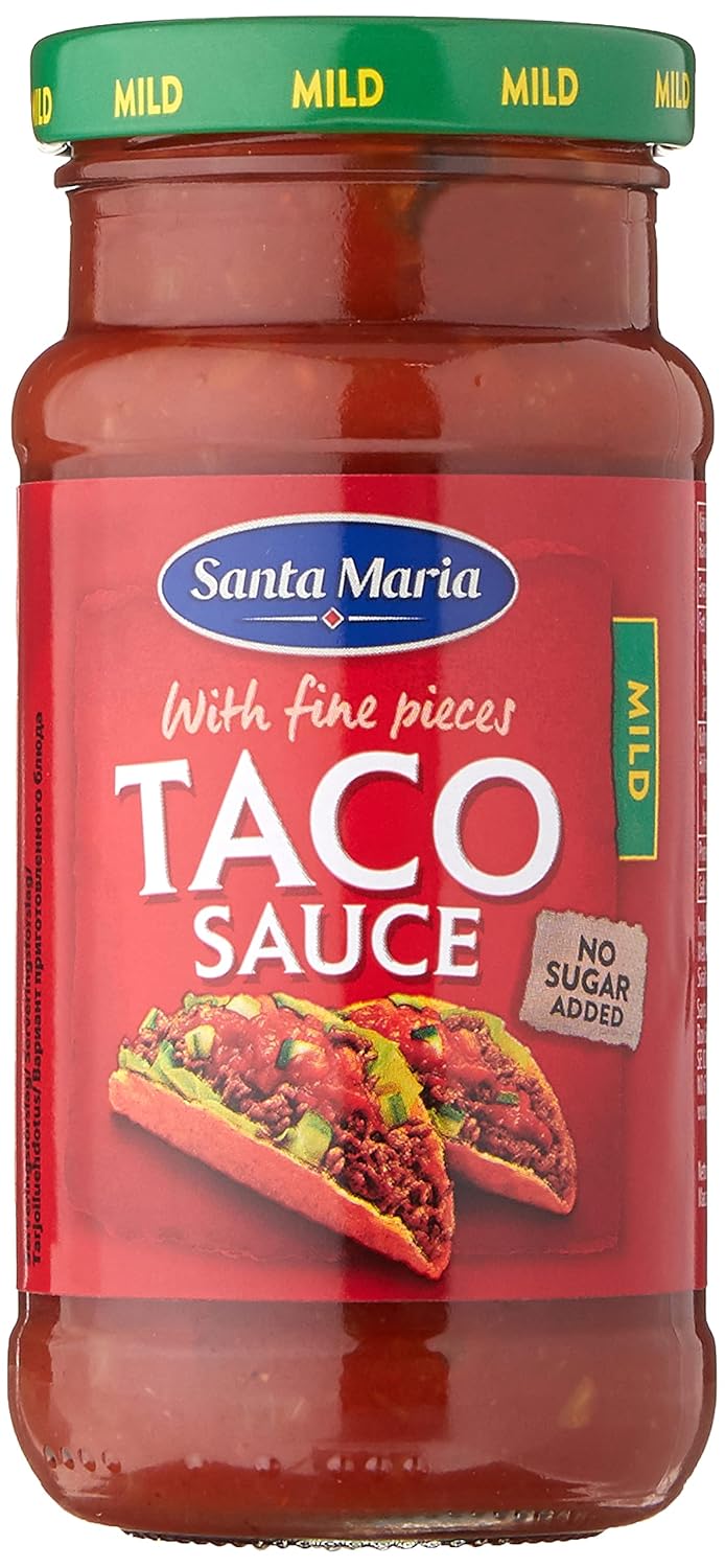 Amazon.com : Santa Maria Taco Sauce Tex Mex Mild, 230 g : Grocery ...