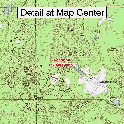 Amazon.com: USGS Topographic Quadrangle Map - Goodland, Minnesota ...