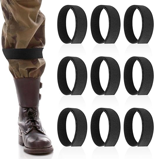 Amazon.com : 10PCS Boot Straps for Cowboy Boots, Black 25mm Boot Straps ...