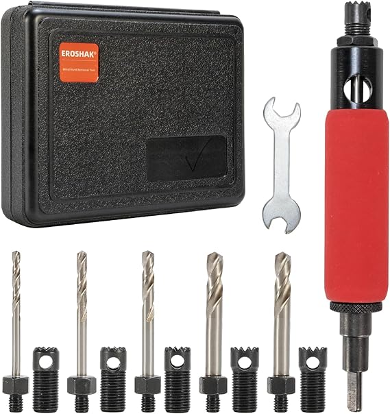Amazon.com: EROSHAK Rivet Removal Tool,POP Rivet Drill Remover,Electric ...