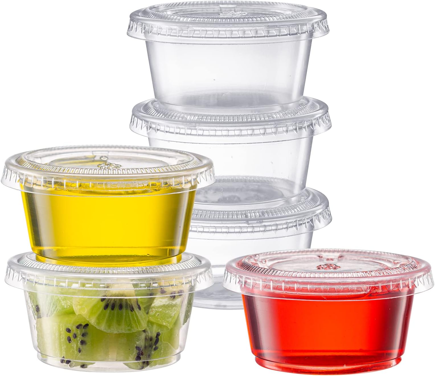Amazon.com: MRMX Brand 100ct Premium Portion Cup Containers with Lids ...