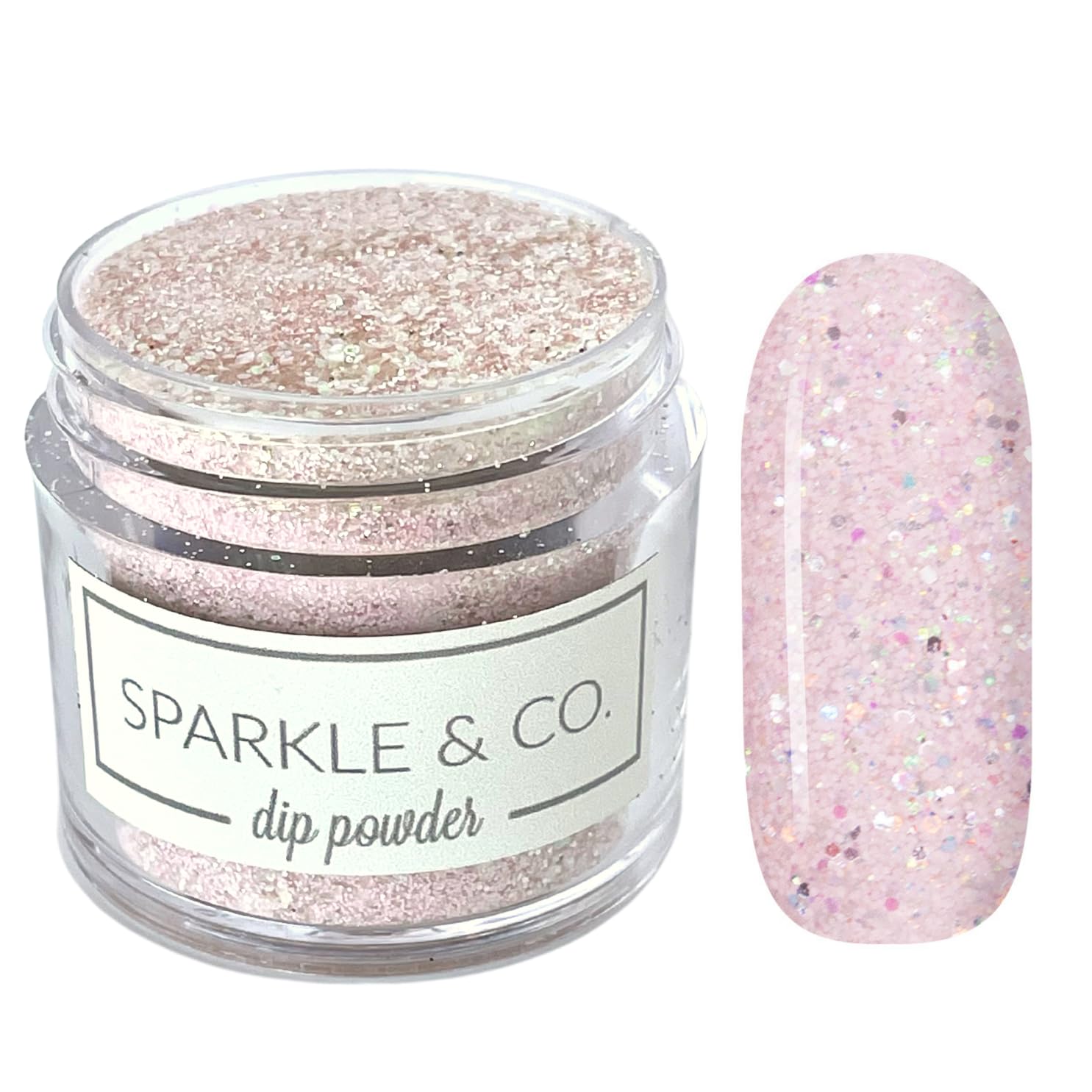 Amazon.com : Sparkle & Co. Dip Powders – dp.130 Angel Wings & Sparkly ...
