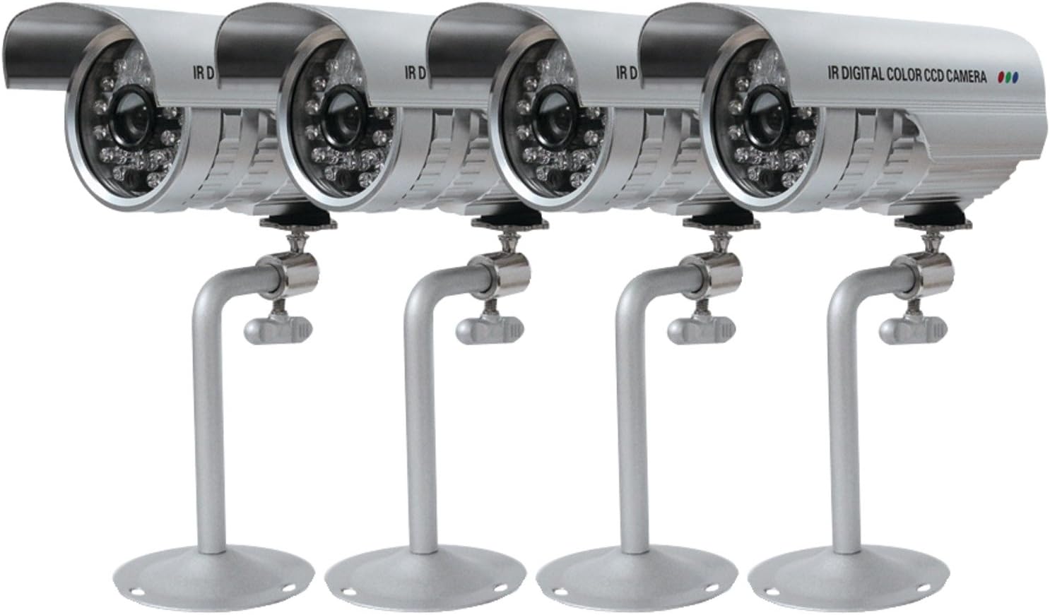 Amazon.com : Wisecomm OC1754 Color Outdoor Night Vision Camera (Silver ...