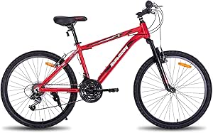 Amazon.com : HH HILAND Huntaway 24 Inch Aluminium Frame Kids Mountain ...