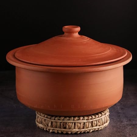Amazon.com: Ancient Cookware® Clay Curry Pot, Large, 9 Inch: Home & Kitchen