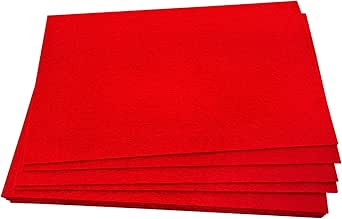 Amazon.com: Jtnohx Craft Stiff Felt Sheets, 2mm Thick Felt Fabric for ...
