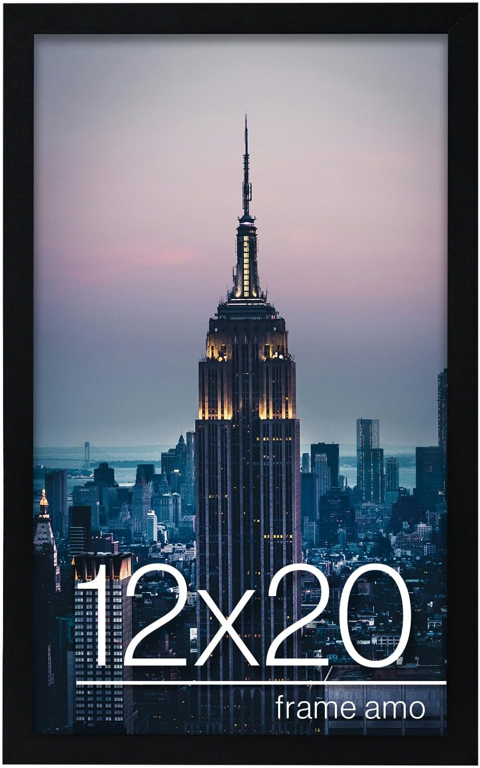 Amazon.com - LTYHHK 12x20 Panoramic Picture Frames Solid Wood with ...