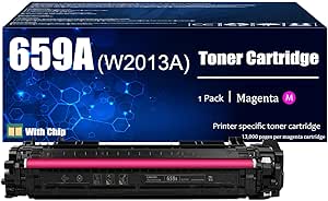 Amazon.com: ERNZAT Replacement 659A Toner Cartridges Compatible for HP ...