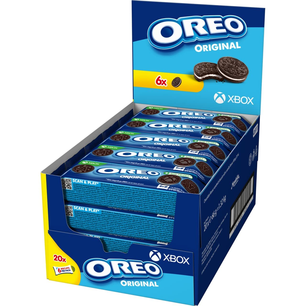 Oreo Snack Pack à 6 Stück x 20 x 40g Packungen : Amazon.de ...