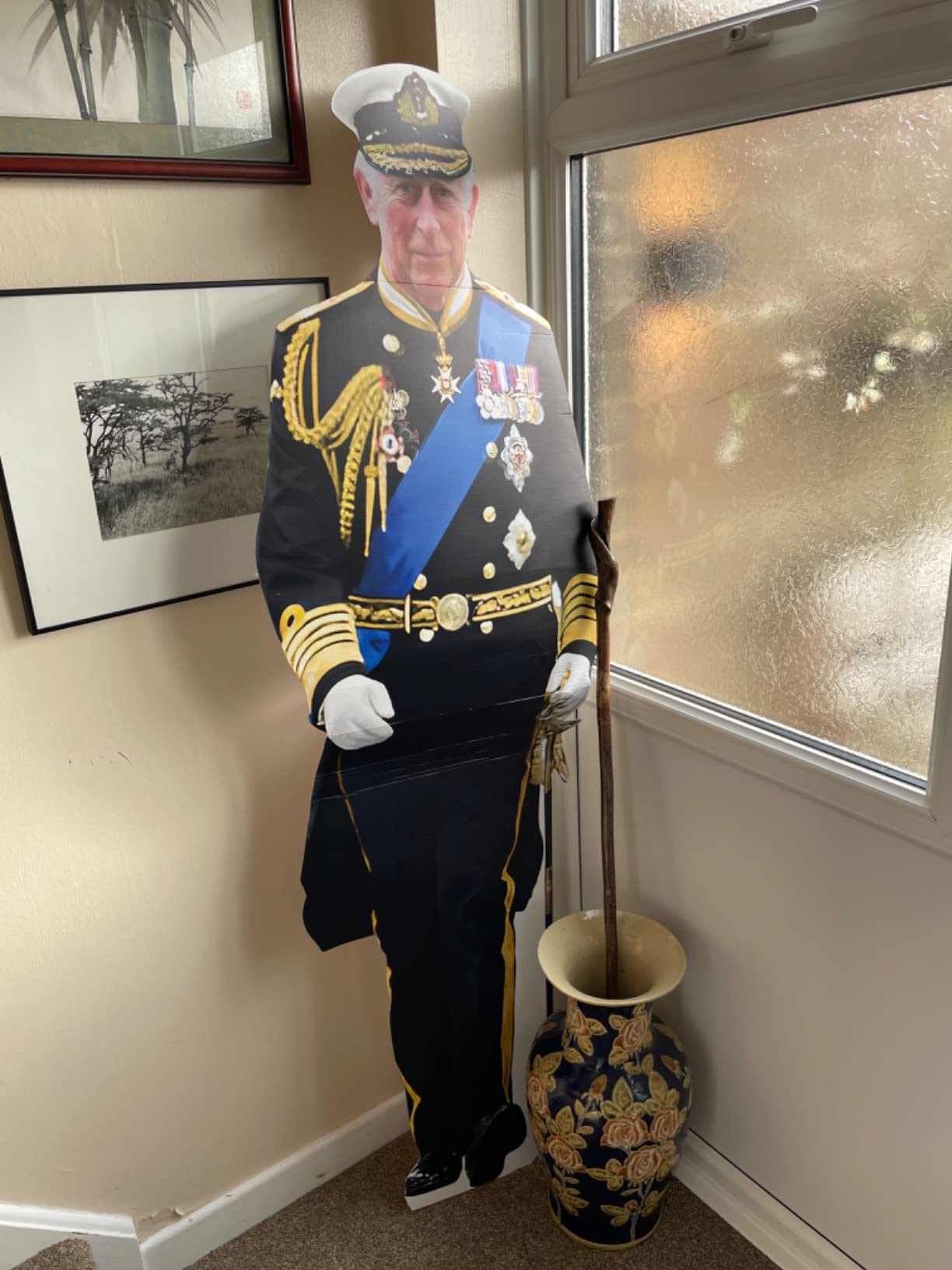 King Charles Cut Out Lifesize – King Charles Coronation Decoration ...