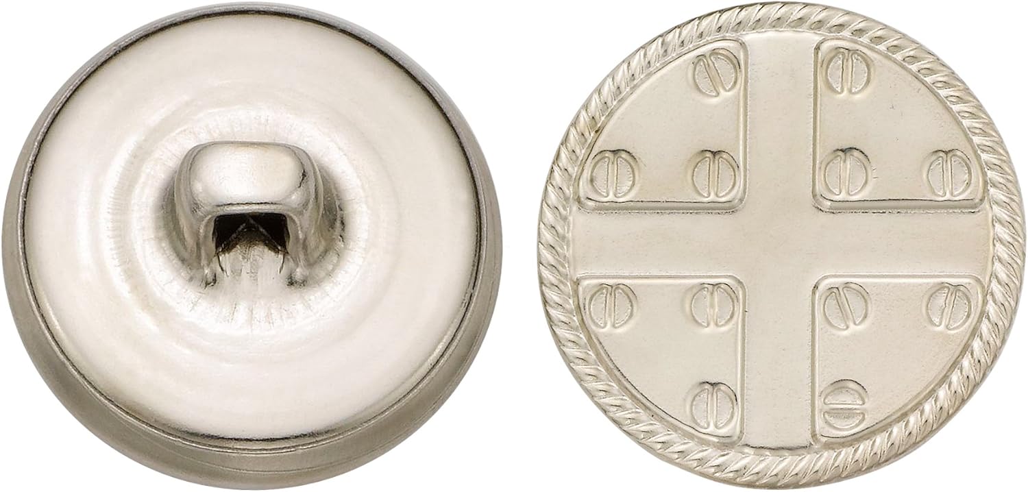 Amazon.com: C&C Metal Products 5264 Modern Metal Button, Size 30 Ligne ...